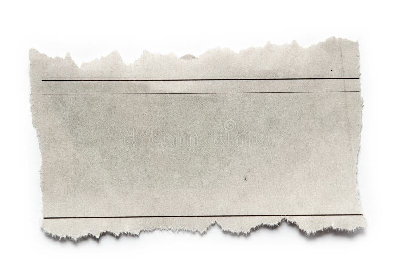 Paper piece stock photo. Image of empty, piece, newsprint - 32523926