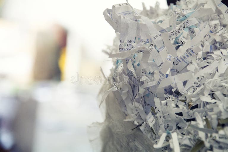 Paper Piled and Baled and Ready To Recycle Stock Photo - Image of ...