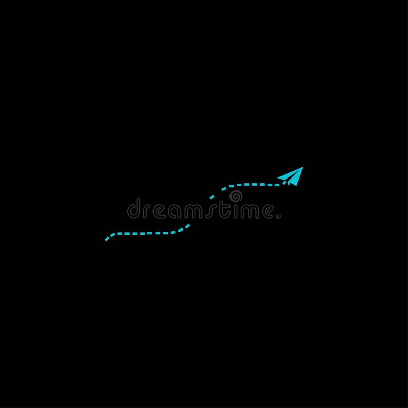Paper Plan Vector Logo Template Stock Vector - Illustration of success ...