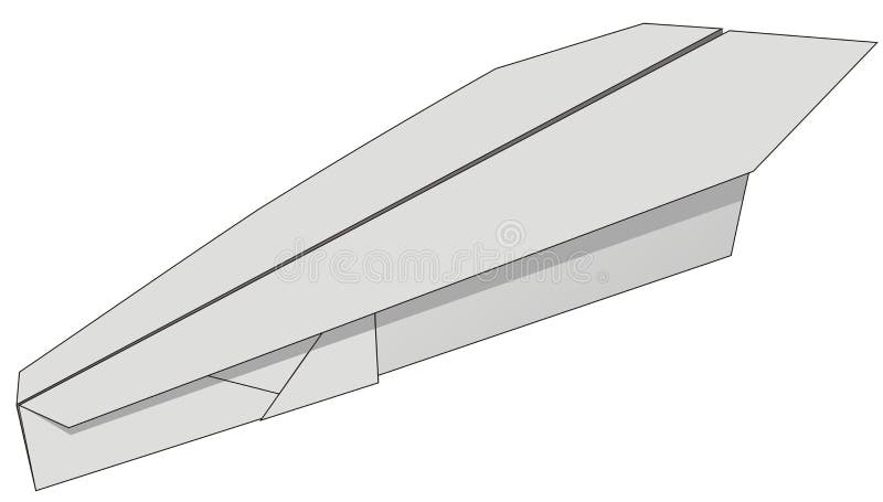 B-2 Stealth Bomber Vector Illustration Stock Vector - Illustration of ...