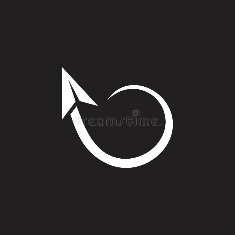 Paper Plane Fly Motion Logo Vector Stock Vector - Illustration of logo ...