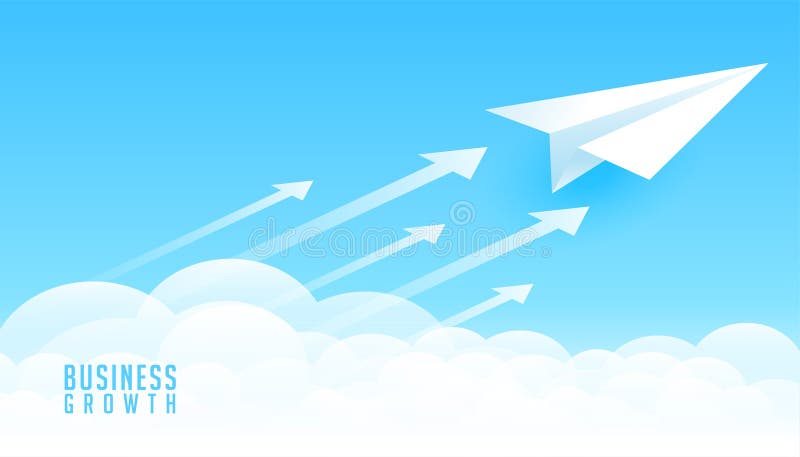 Paper Plane Leading with Clear Vision and Direction Towards Future ...
