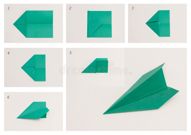 Paper Plane Origami. DIY Concept Stock Photo - Image of craft, origami ...