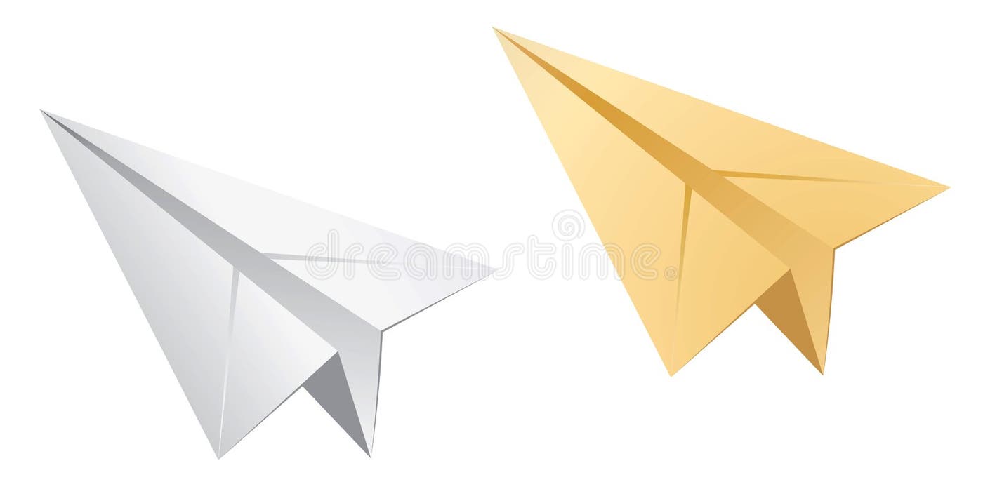 Paper Airplane Blueprint Stock Illustrations – 283 Paper Airplane ...