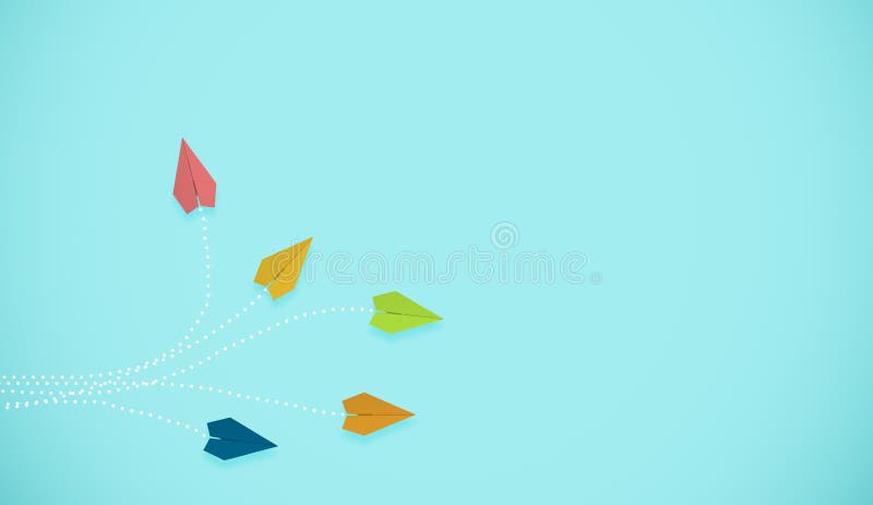 Six Directions Color Arrows Design Diagram, Chart, Template ...