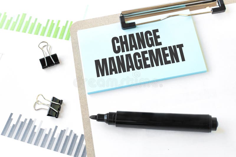 Paper Plate,marker, Diagram,chart and Office Tools. Text CHANGE ...