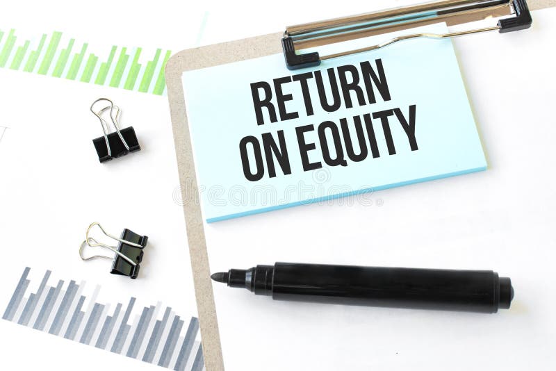 Paper Plate,marker, Diagram,chart and Office Tools. Text Return on ...