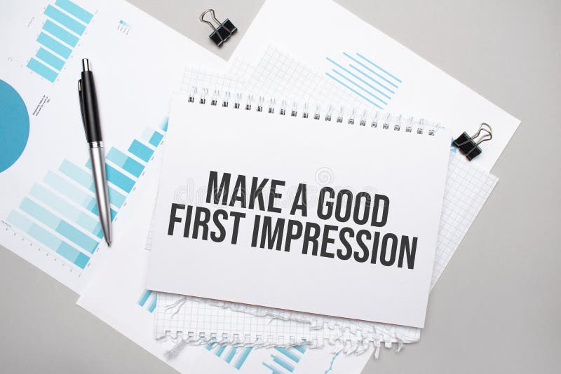 Make a Good First Impression Words on Labels with Document Binders ...