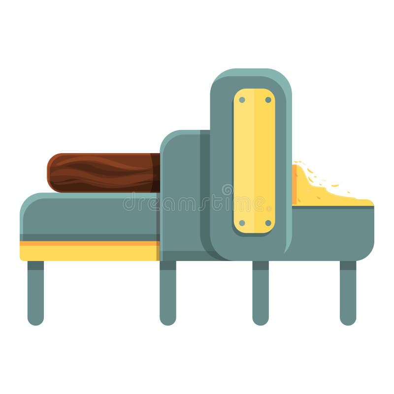 Paper Production Device Icon, Cartoon Style Stock Vector - Illustration ...