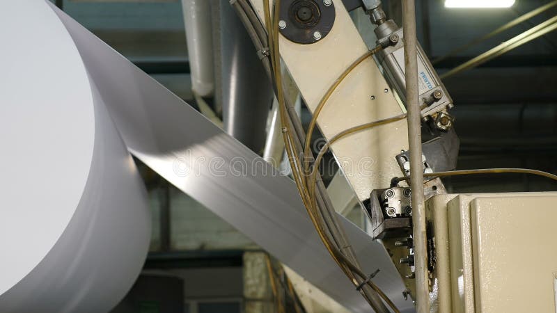 Paper Production Machine. Processing of Secondary Resources. Paper ...