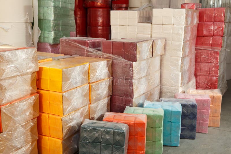 Storehouse boxes stock photo. Image of door, pallets - 19074980