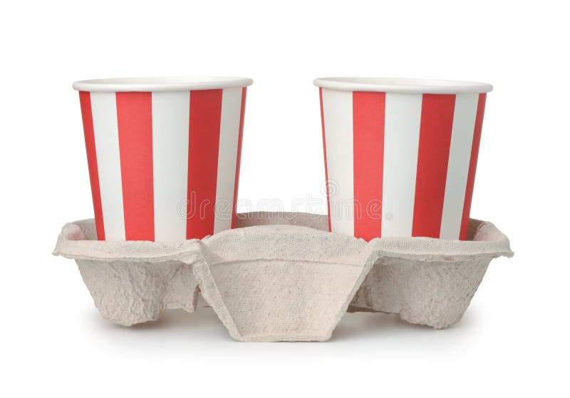 Molded Paper Pulp Packaging Container Stock Photo - Image of case, food ...