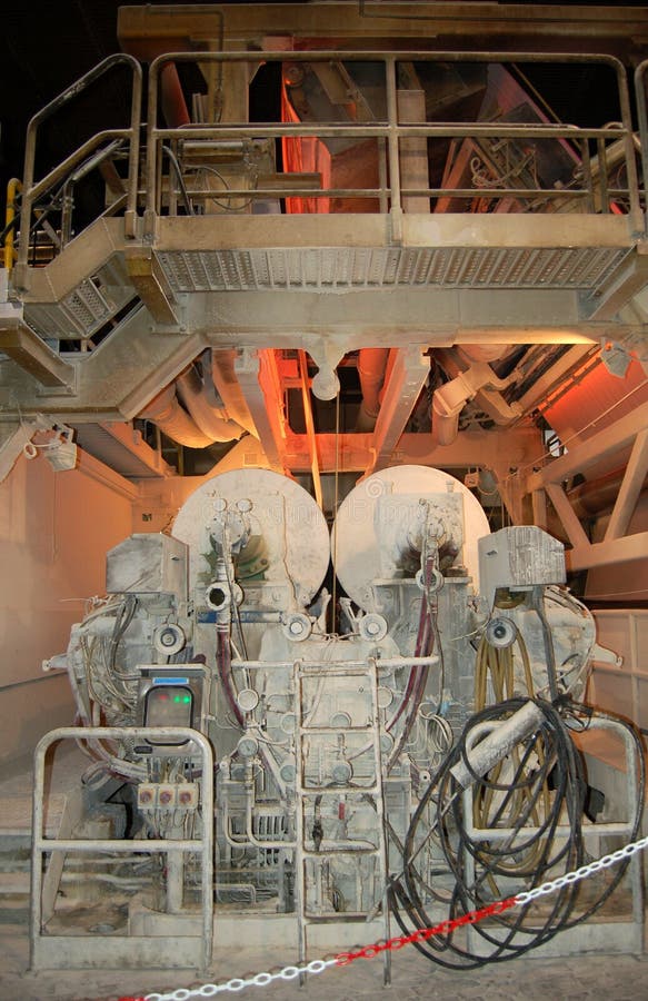 Paper and Pulp Mill - Cogeneration Plant Stock Photo - Image of ...