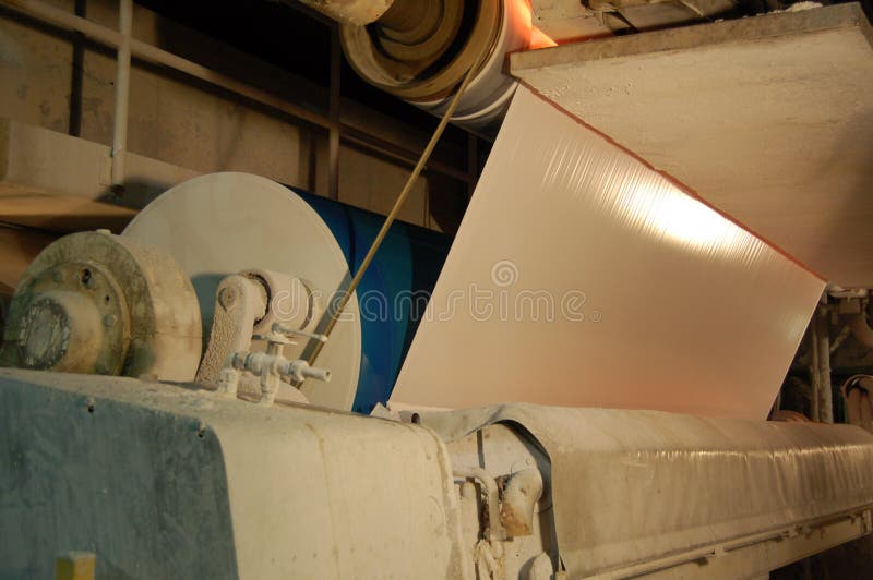 Paper and pulp mill stock photo. Image of industry, paper - 5204772