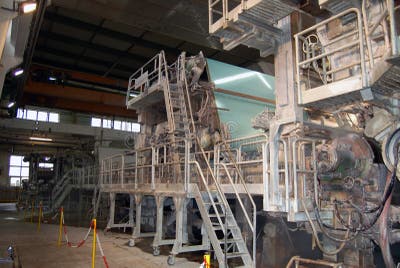 Paper and pulp mill stock photo. Image of drum, continua - 5223184