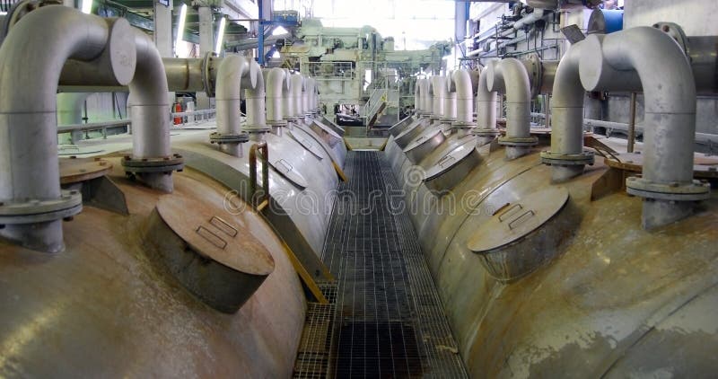 Potash flotation tank stock image. Image of huge, sludge - 6511453