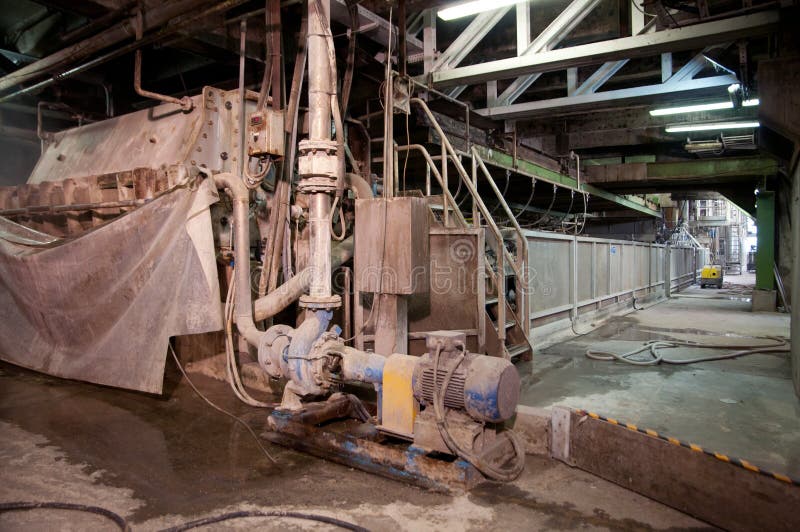 Paper and Pulp Mill - Factory, Plant Stock Photo - Image of fibre ...