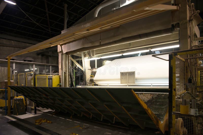 Paper and Pulp Mill - Factory, Plant Stock Image - Image of mill ...