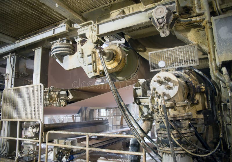 Paper and Pulp Mill - Factory, Plant Stock Photo - Image of kraft ...