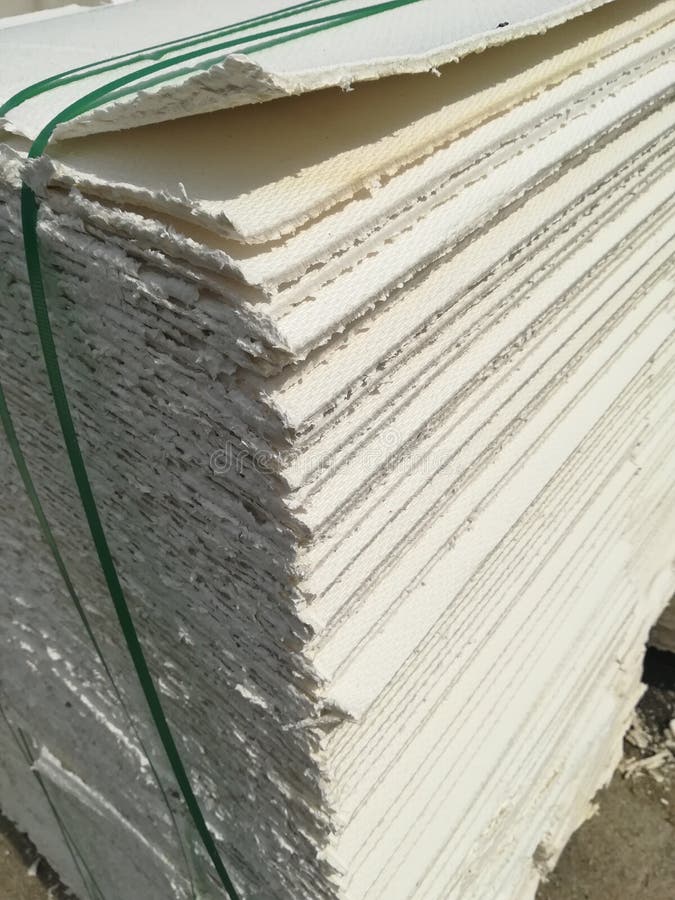 Paper Pulp for the Paper Industry, Raw Paper. Stock Photo - Image of ...