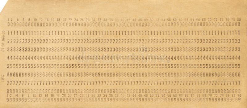 Punch card stock photo. Image of timer, time, hand, person - 20717212