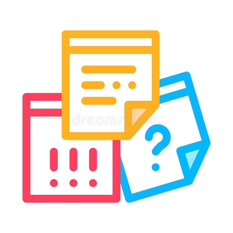 Paper Question and Exclamatory Sign Agile Vector Stock Vector ...