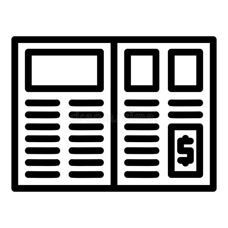 Paper Quiz Icon Outline Vector. Ask Test Stock Illustration ...
