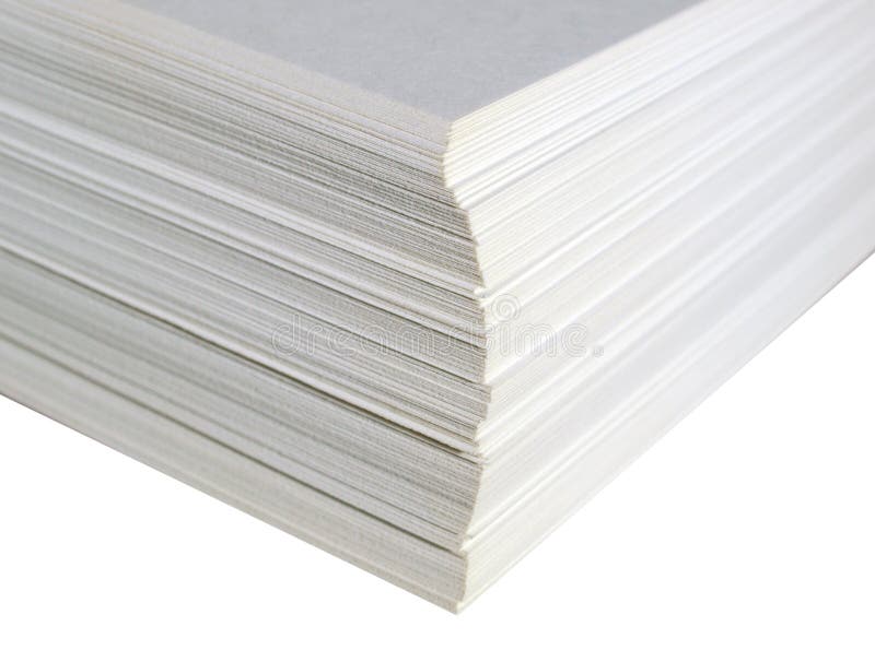 Paper Ream Isolated Over White Stock Image - Image of ream, sheets ... Paper Ream Isolated Over White Stock Image - Image of ream, sheets ...