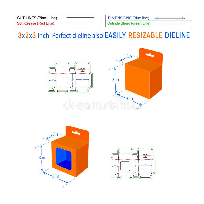 Paper Rectangular Mobile Charger Packaging Box, Hanging Window Box ...