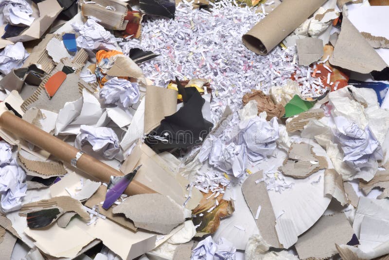 Of a Paper Recycling Container Stock Image - Image of recycle, industry ...