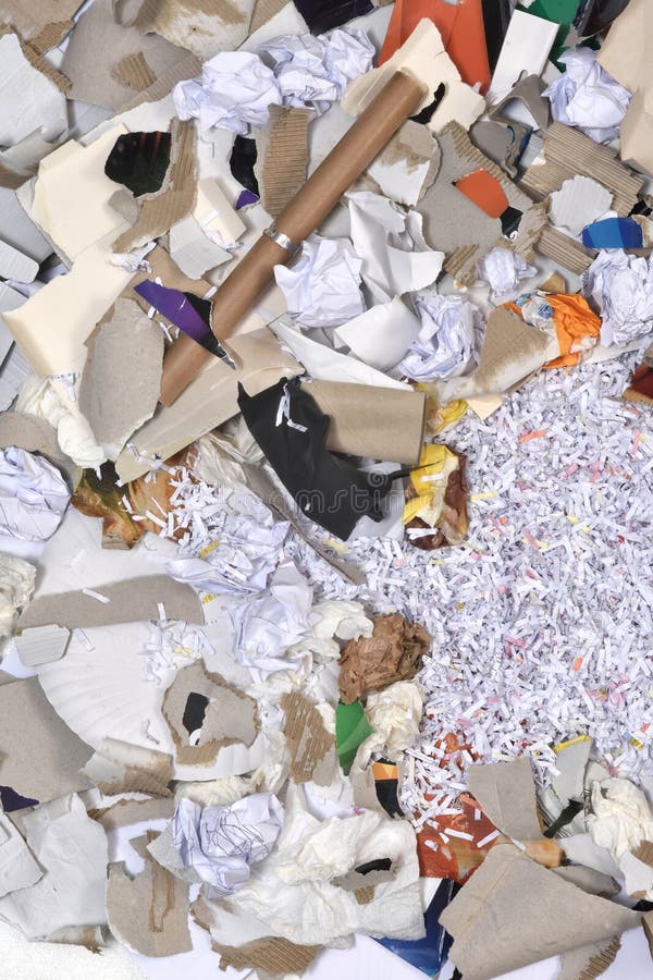 Of a Paper Recycling Container Stock Photo - Image of recycled ...