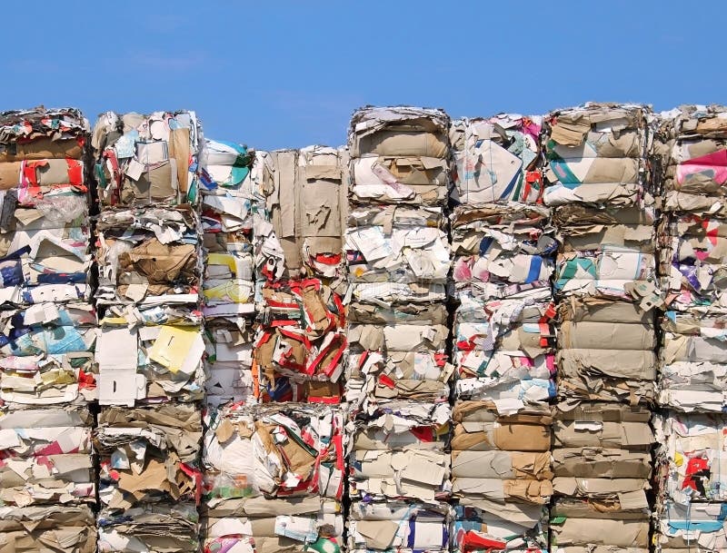 Paper recycling stock image. Image of industry, recycling - 76523467