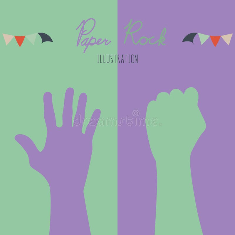 Right Hand Rock Paper Scissors Stock Illustrations – 16 Right Hand Rock ...