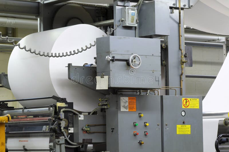 Paper roll stock photo. Image of publishing, massive, panel - 486262