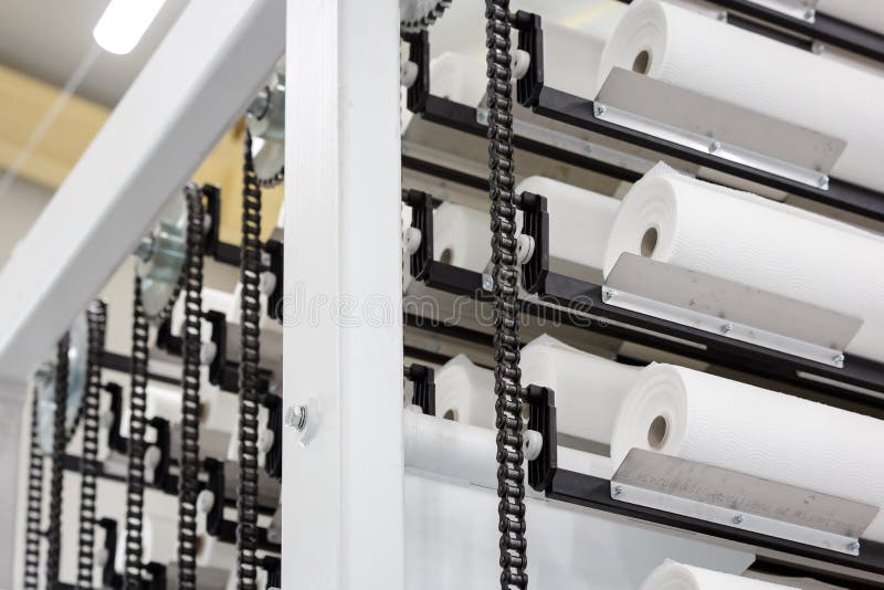 Paper rolls stock photo. Image of paper, factory, material - 94614034