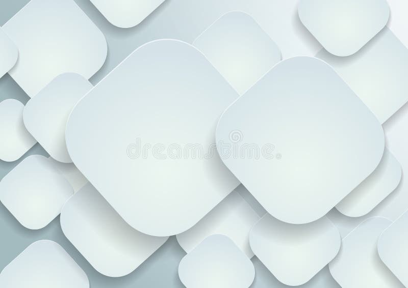 White Rounded Rectangle Background Stock Vector - Illustration of ...