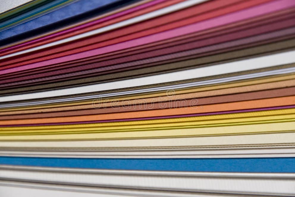 Paper sampler stock image. Image of beige, black, colored - 11502701