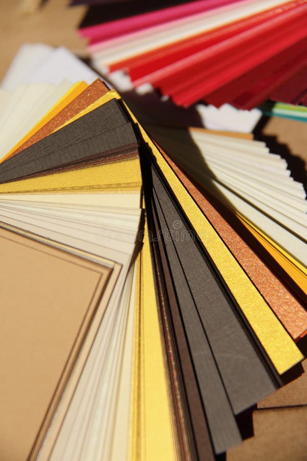 Paper sampler stock photo. Image of colored, contrast - 95790616