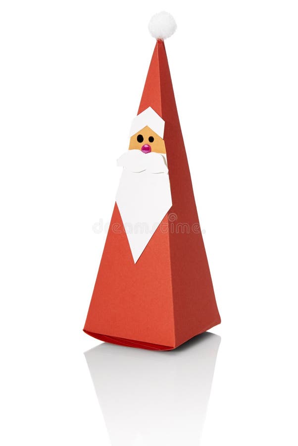 Paper Santa Claus stock photo. Image of claus, ideas - 35333648