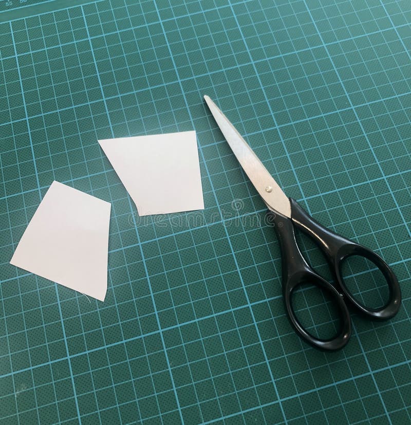 Paper and scissors stock image. Image of craftsmanship - 204586359