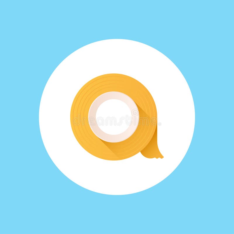 Scotch Bant Vector Icon Sign Symbol Stock Vector - Illustration of ...