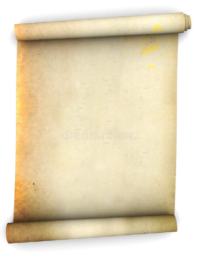 Paper scroll stock illustration. Illustration of scroll - 11459551