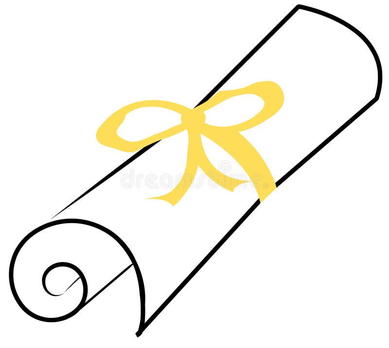 Graduation Scroll Ribbon Stock Illustrations – 4,168 Graduation Scroll ...
