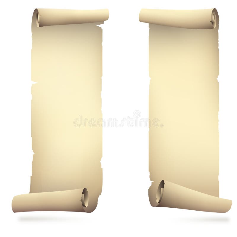 Old Paper Ripped Ribbon Banners Stock Vector - Illustration of ...