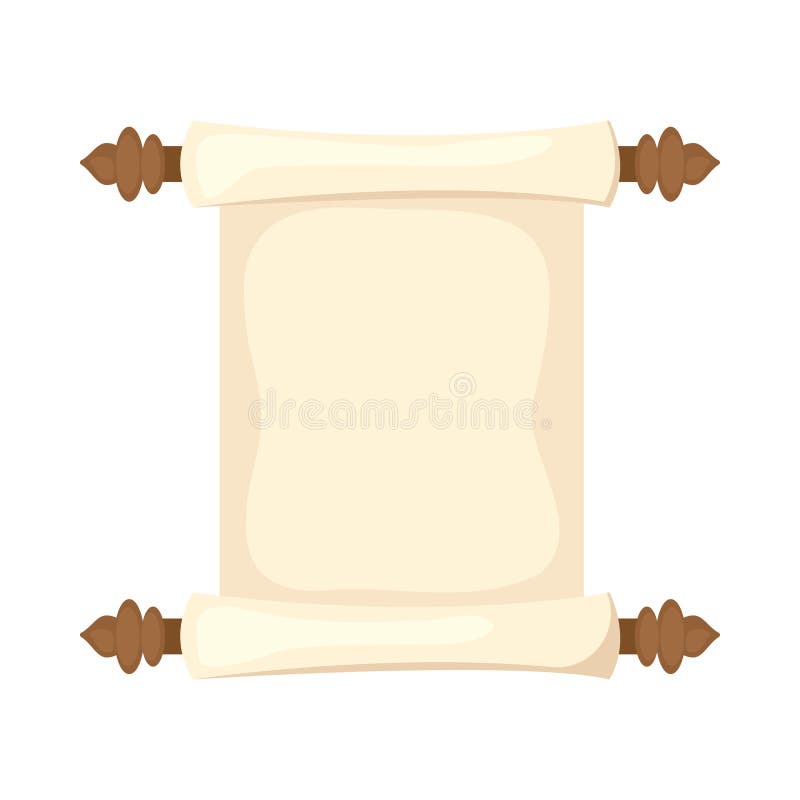 Paper scroll illustration stock illustration. Illustration of paper ...
