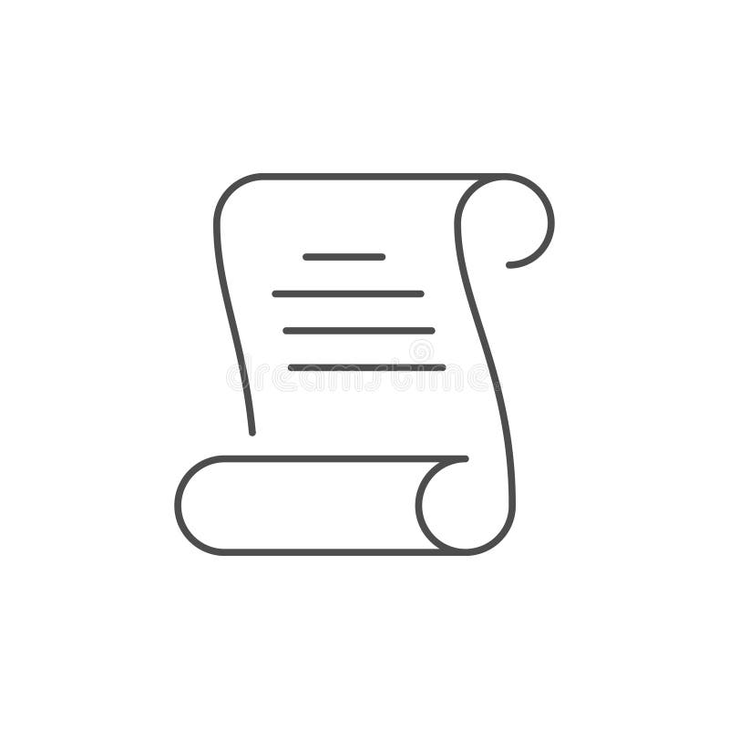 Scroll Line Stock Illustrations – 101,661 Scroll Line Stock ...