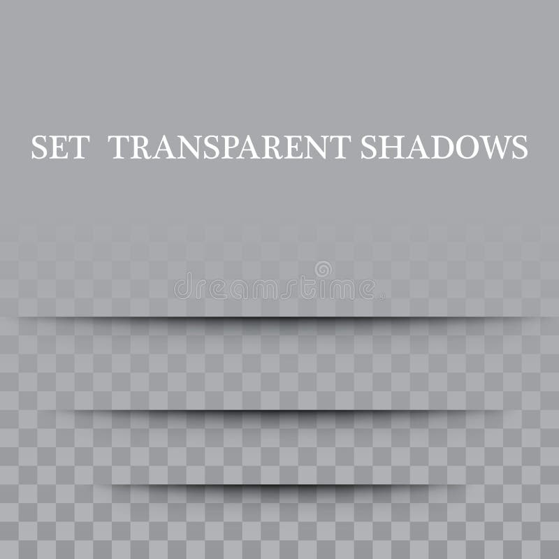 Transparent Realistic Paper Shadow Effects on a Checkered Background ...