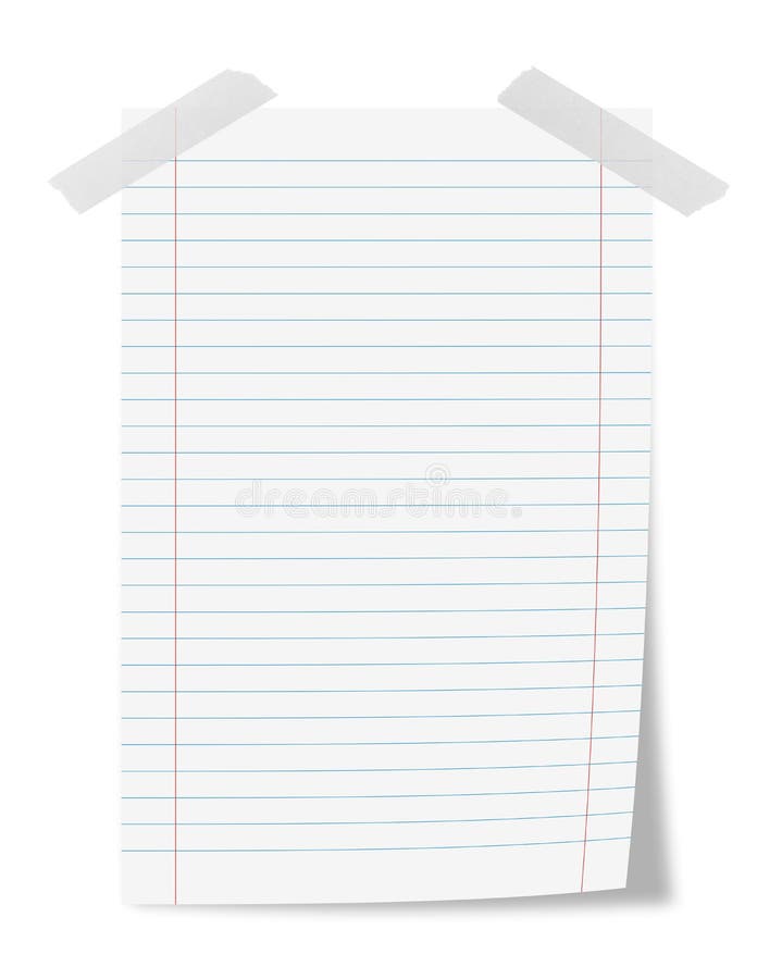 Paper sheet stock illustration. Illustration of chit - 54755390