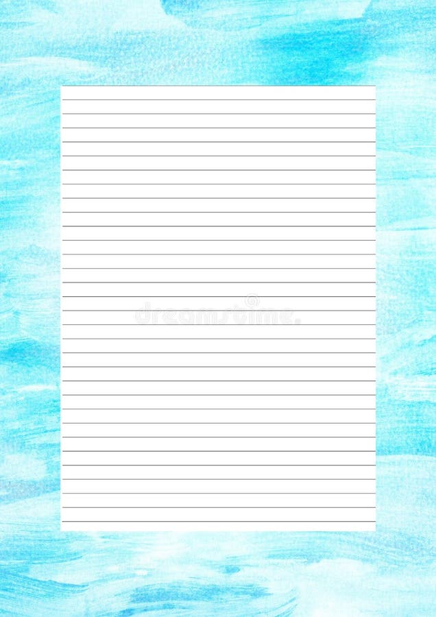 Digital Colorful Modern Letter Printable Paper Design. Elegant Graphic ...