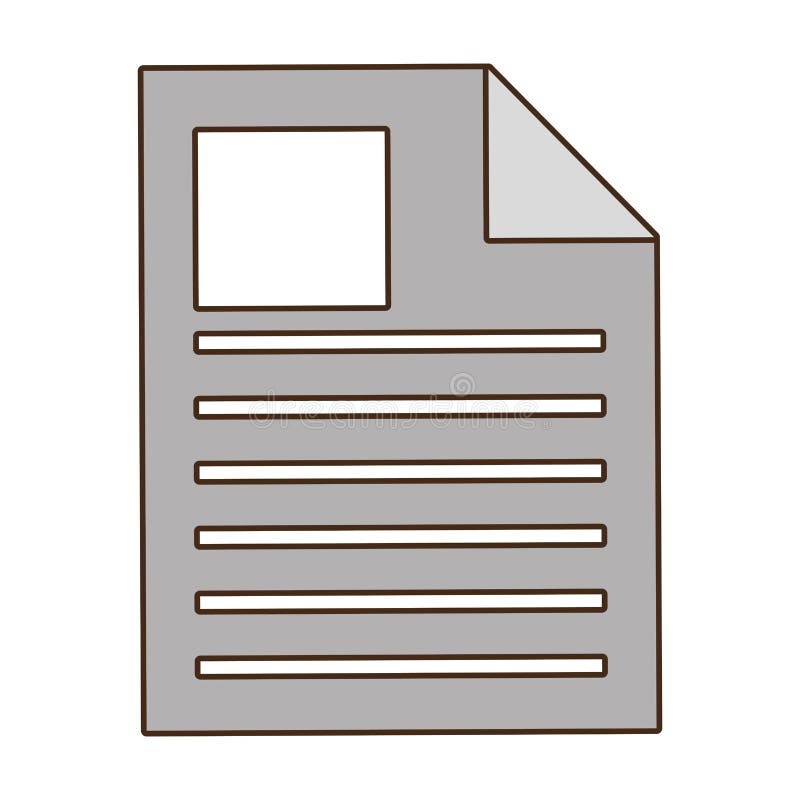 Paper Sheet with Square and Stripes, Graphic Stock Illustration ...